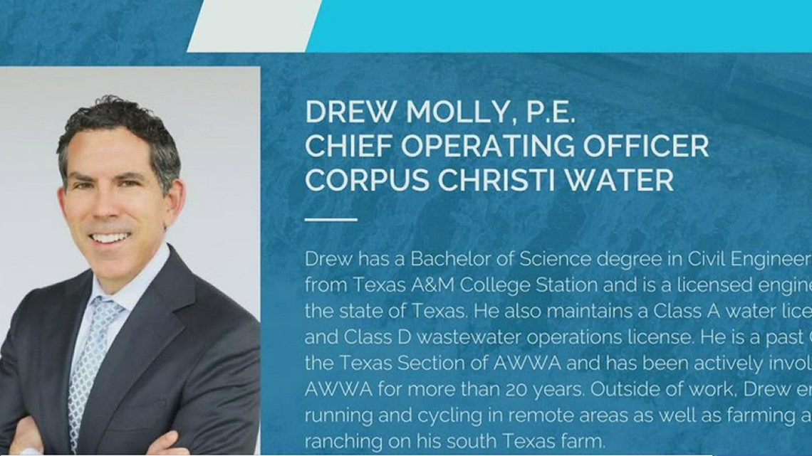 Molly officially named COO at CC Water | kiiitv.com