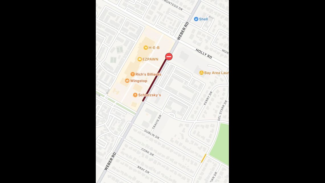 Road open after Domino's truck hits AEP pole | kiiitv.com
