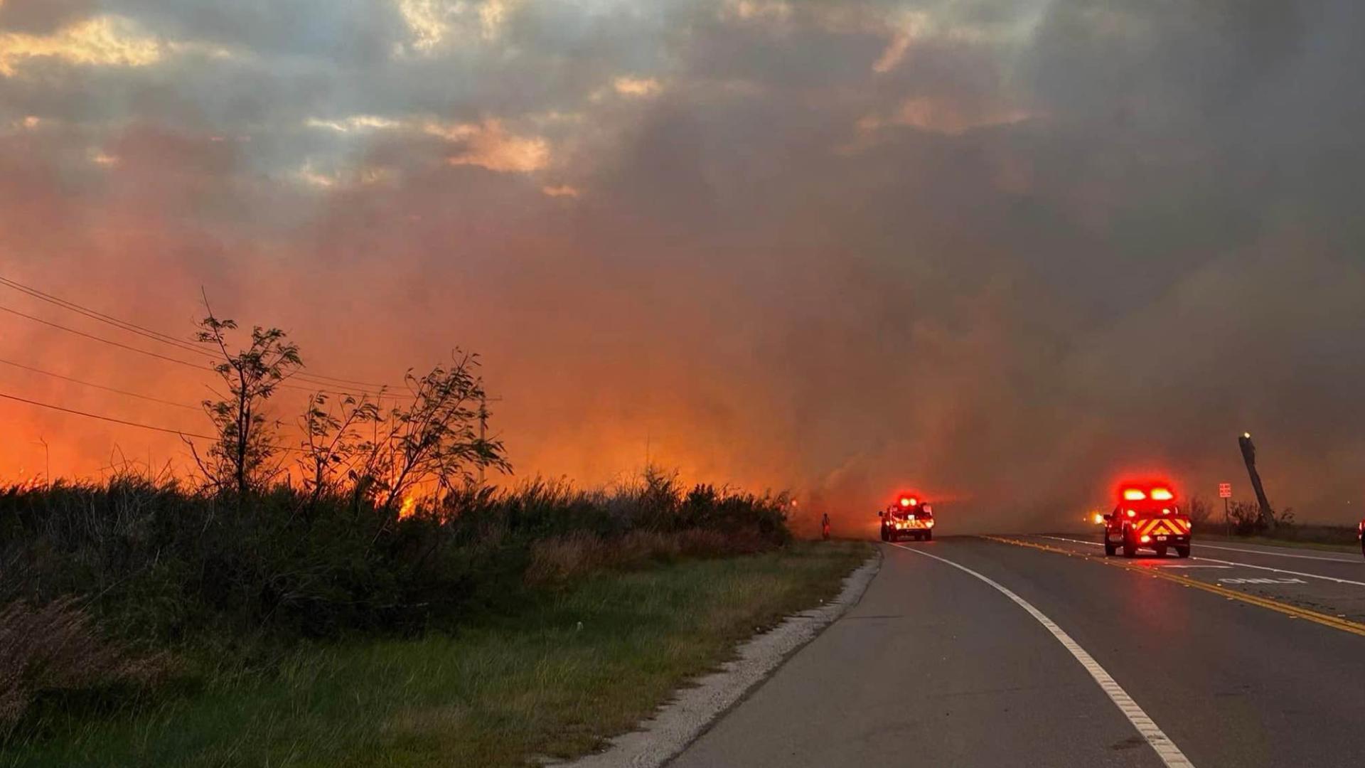 Over 100 acres burned in Aransas Pass grass fire New Year's Day ...
