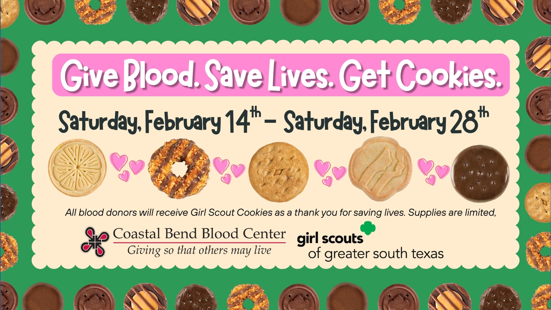 Coastal Bend Blood Center offers Girl Scout cookies, T-shirts to boost ...