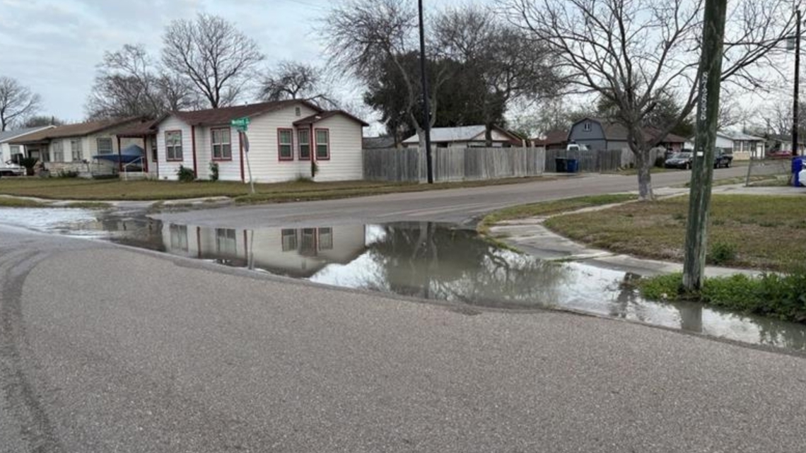 Water leak near KIII studio impacts local residents | kiiitv.com