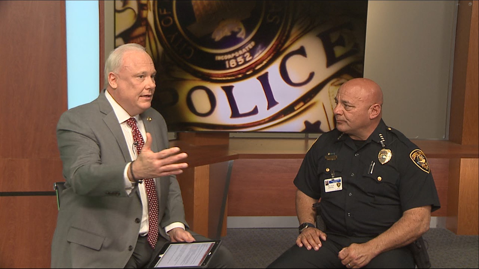 Interview with CCPD Chief Michael Markle | kiiitv.com