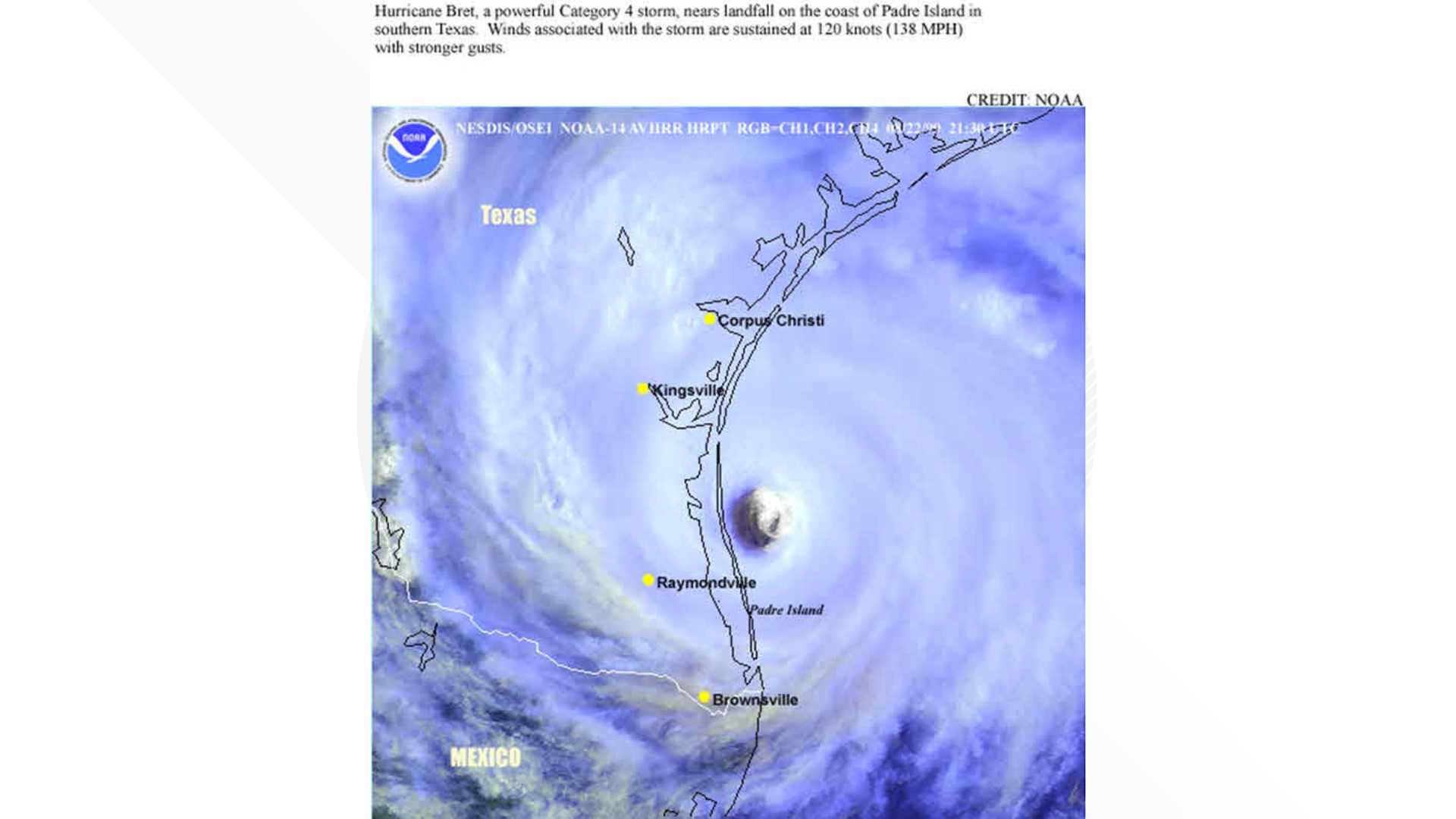 Hurricane Bret hit Coastal Bend in 1999. The name returns in 2023 ...