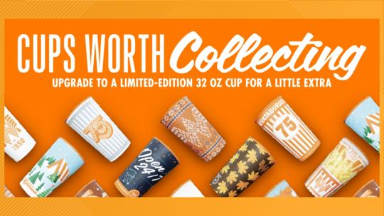 Whataburger celebrates 75 years with limited edition cups | kiiitv.com
