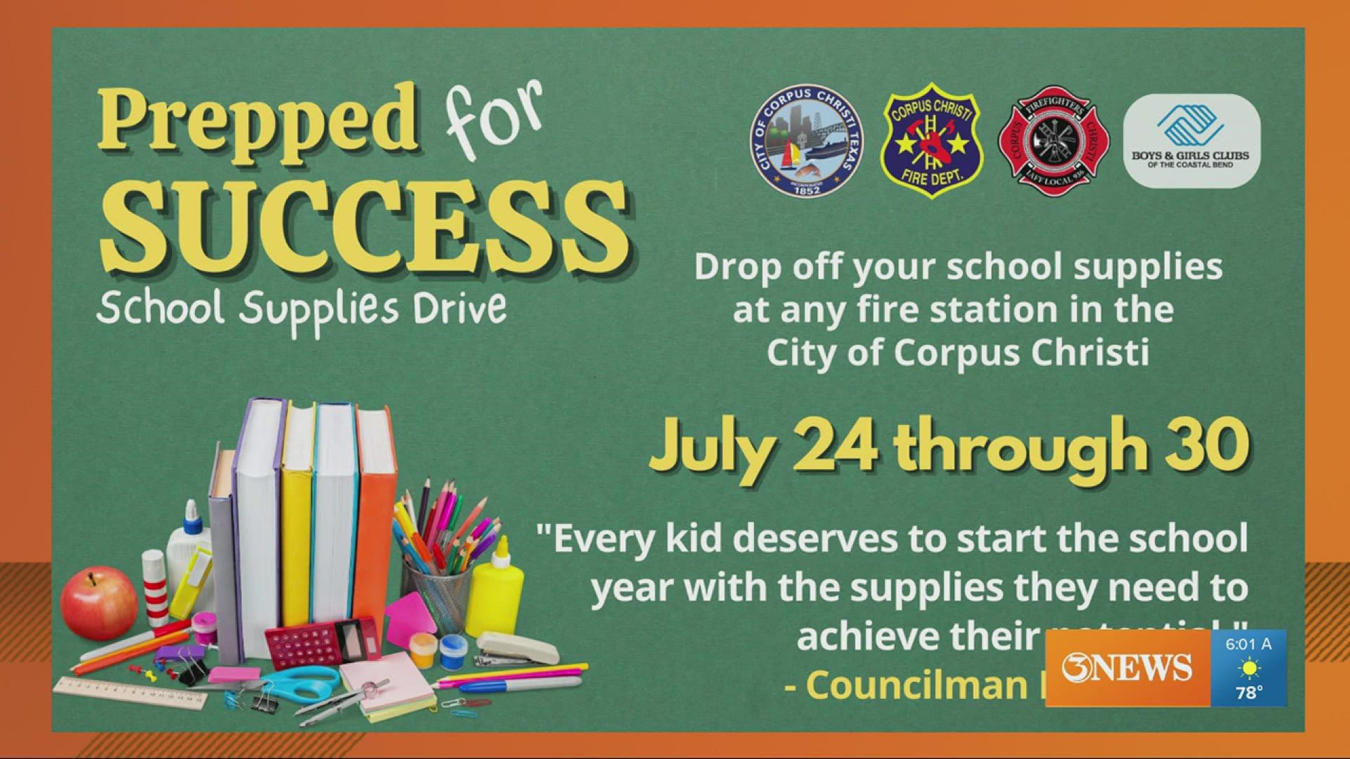 School Supply Drive Images