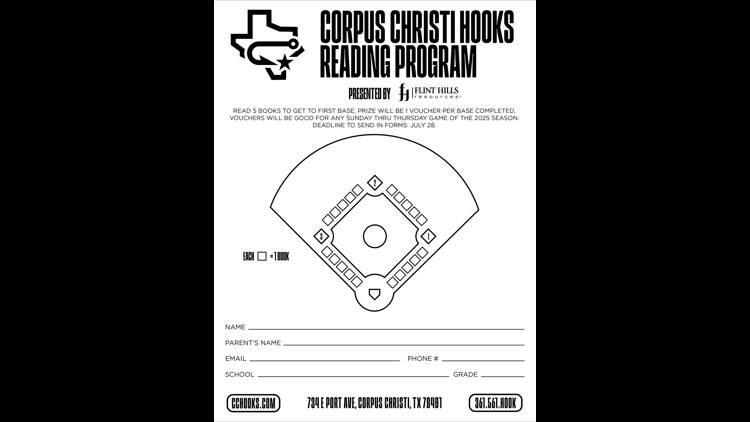 Reading with Corpus Christi Hooks | kiiitv.com