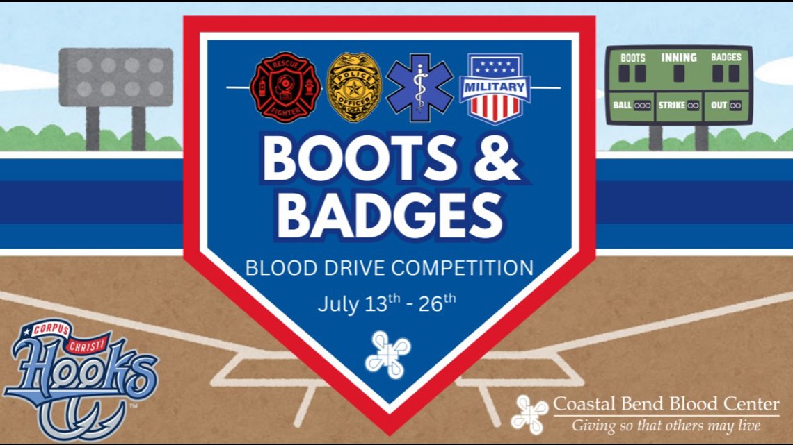 Boots and Badges blood drive competition| Blood donors make a ...