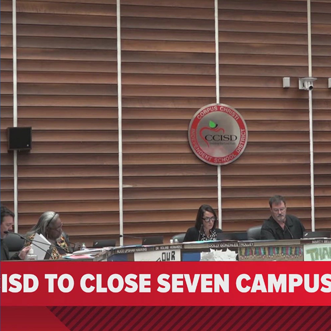 CCISD votes to close all 7 campuses up for consolidation | kiiitv.com