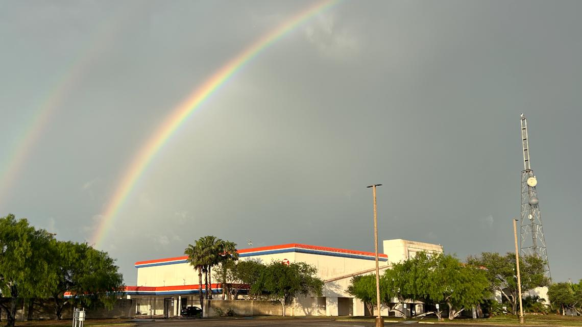 Double rainbow over the 3NEWS studios | kiiitv.com