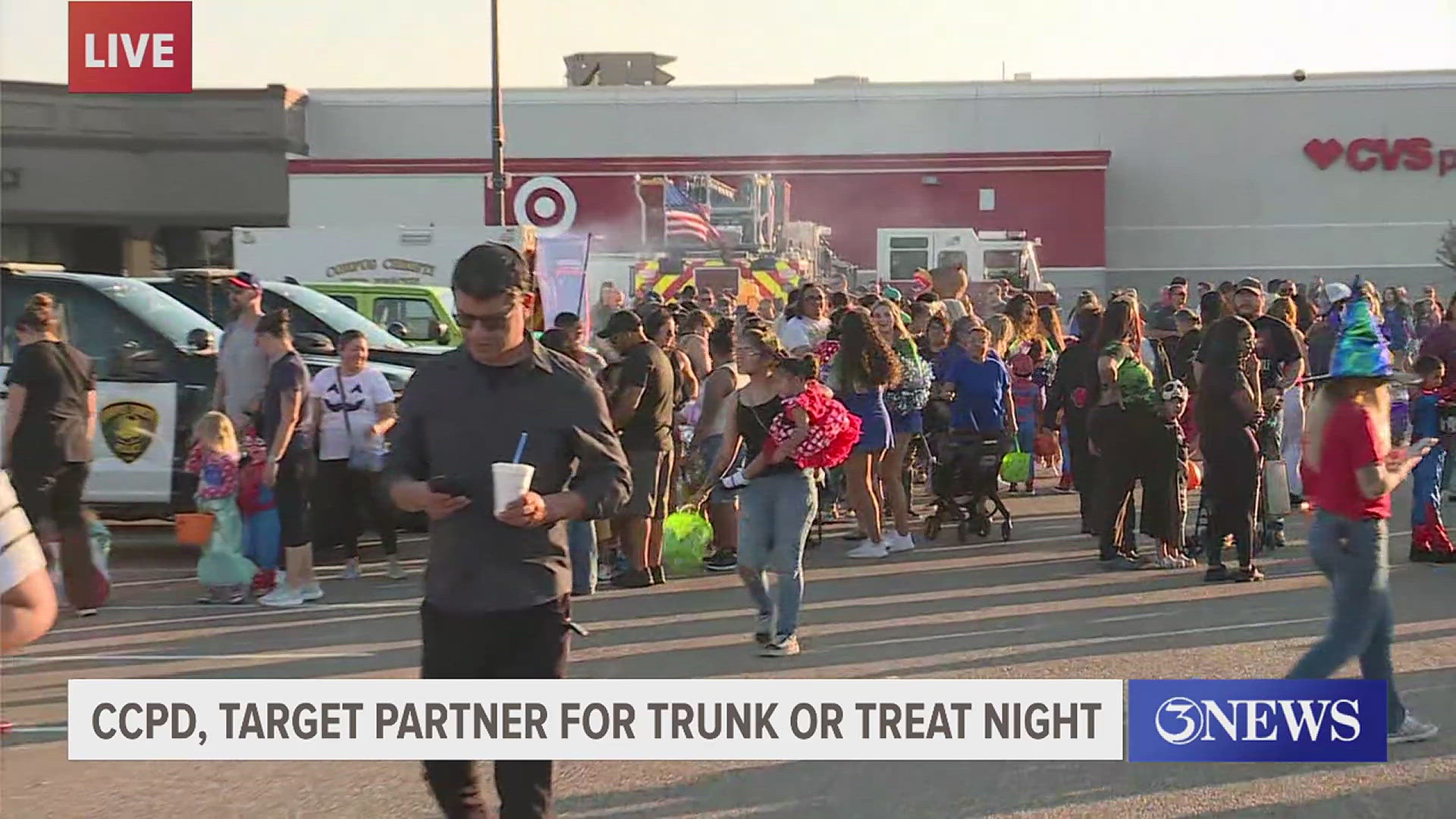 CCPD Crime Reduction Unit teams up with Target for Trunk-or-Treat ...