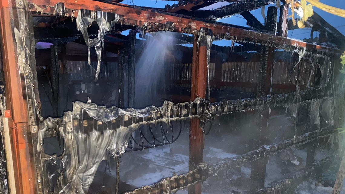 Greenhouse catches fire on the Island | kiiitv.com