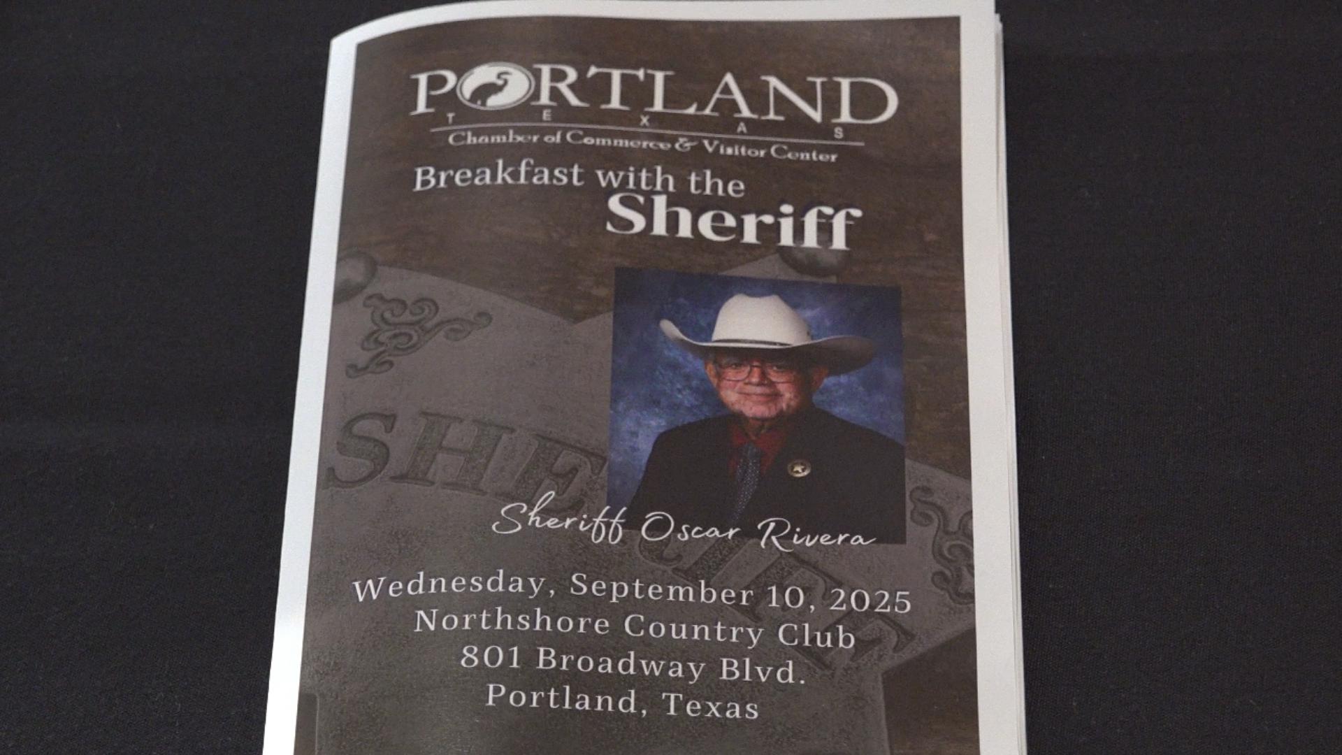 Sheriff Oscar Rivera speaks on legislative changes in San Patricio ...