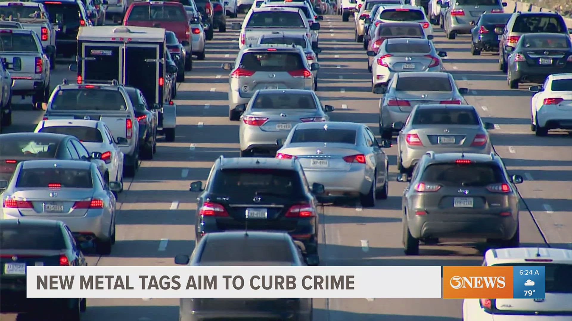 Texas DMV replaces temporary paper tags with metal ones | kiiitv.com