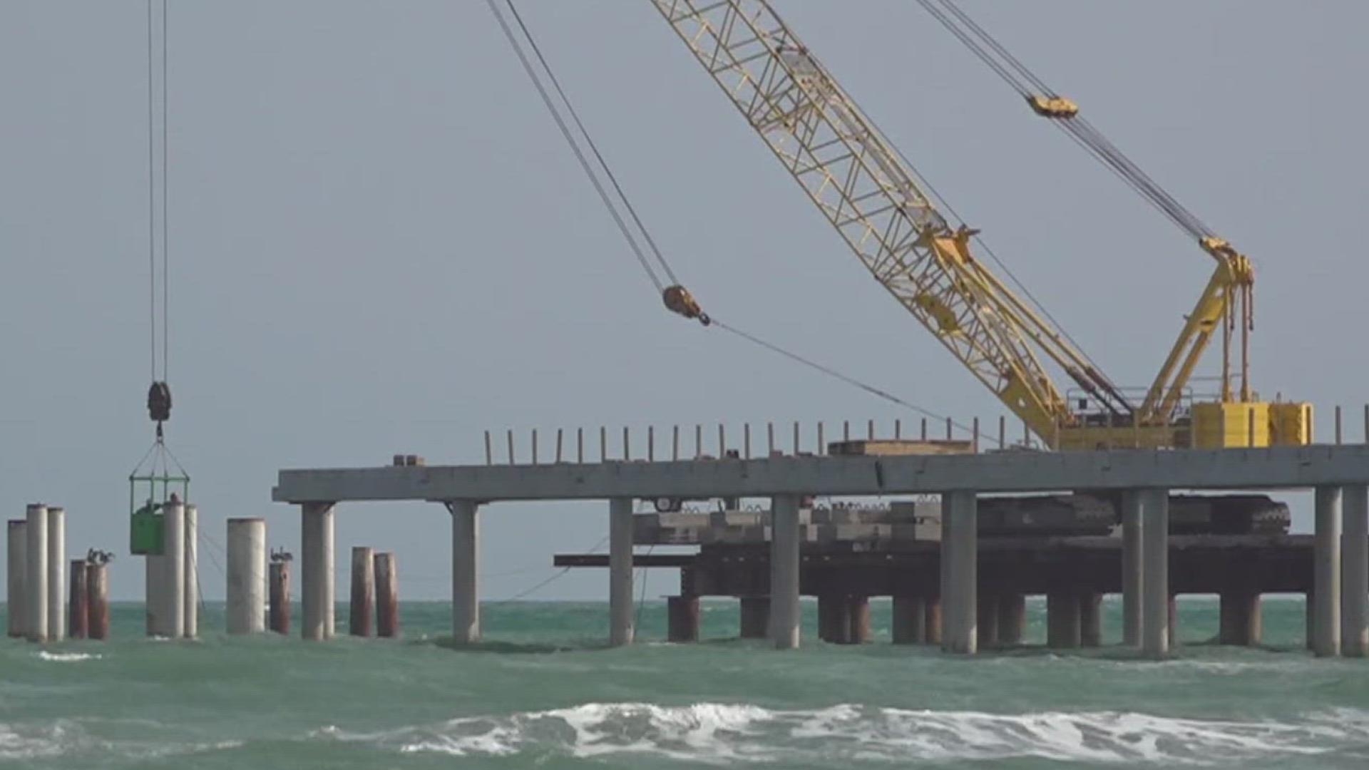 Bob Hall Pier to reopen after Hurricane Hanna devastation | kiiitv.com