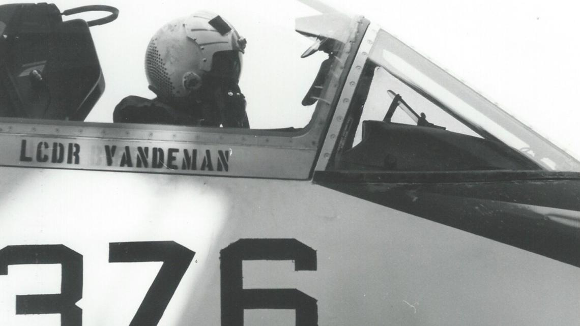 Navy's first woman to land a jet on an aircraft carrier did it on the ...