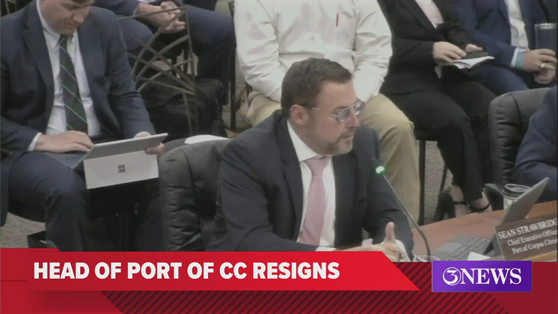 Sean Strawbridge resigns as Port of Corpus Christi CEO | kiiitv.com