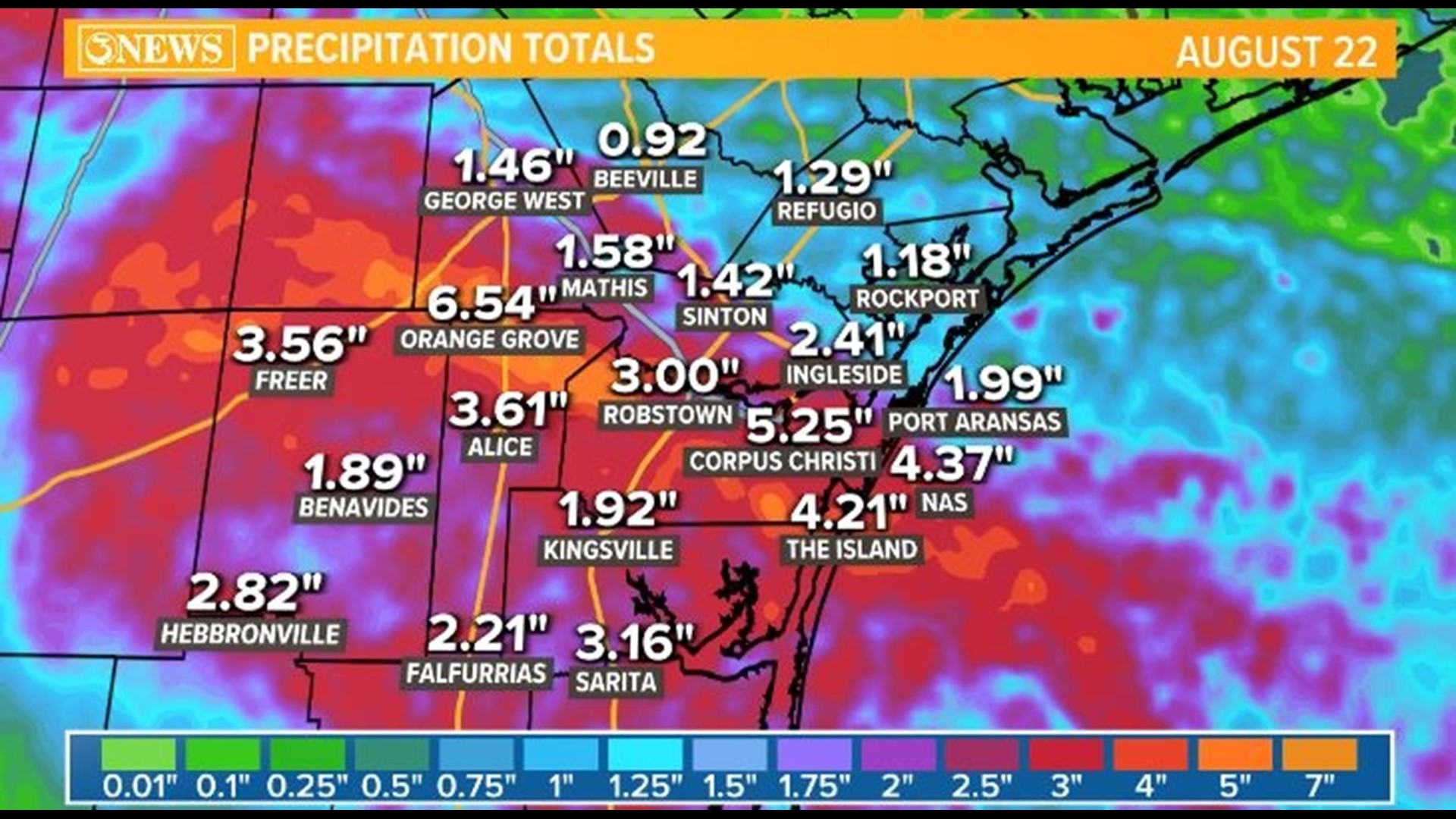Tropical Storm Harold brings rain to drought stricken Coastal Bend, and ...