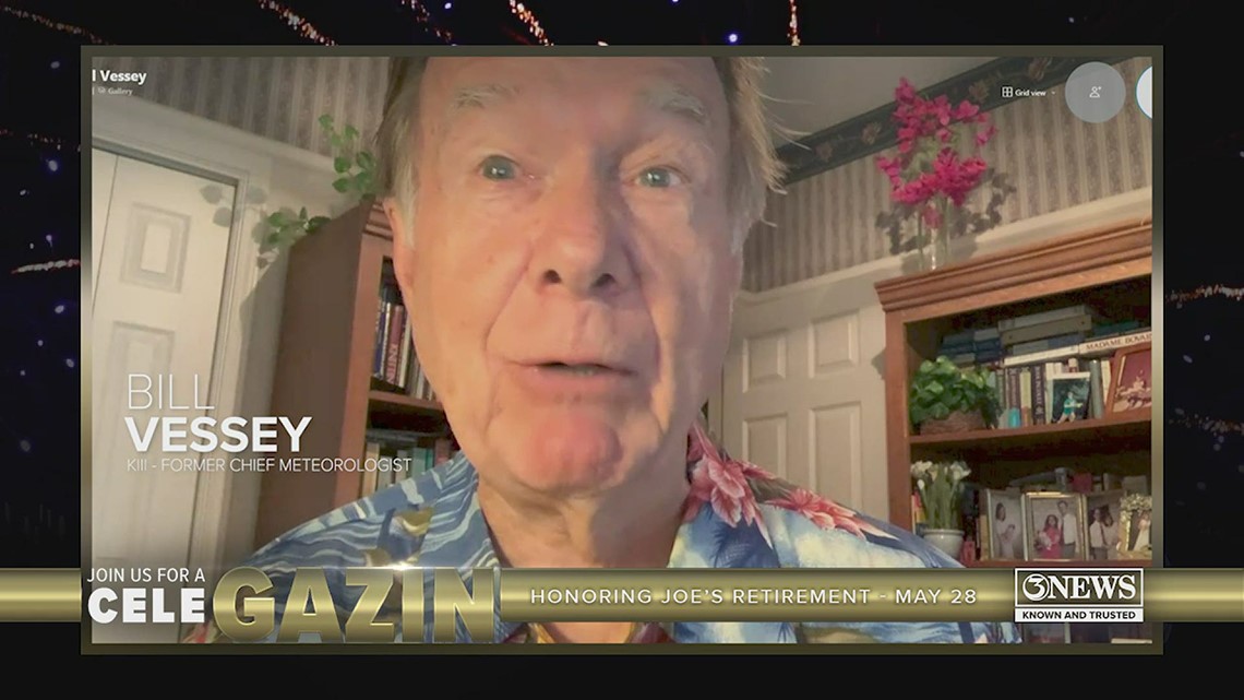 Bill Vessey wishes Joe Gazin a happy retirement | kiiitv.com