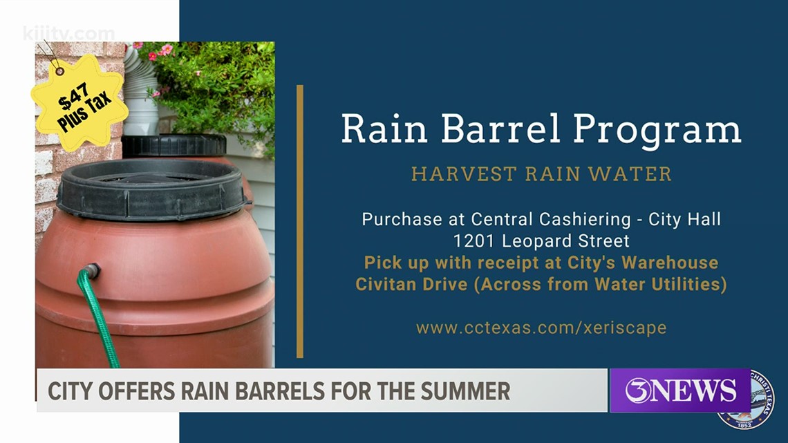 Rain barrels to conserve water | kiiitv.com