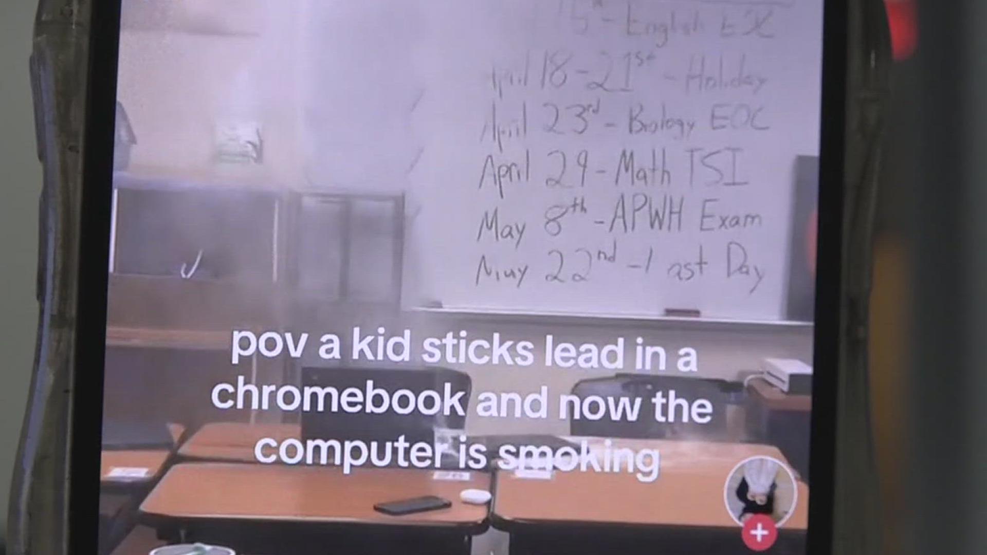 TikTok challenge telling kids to deliberately destroy computers worries ...