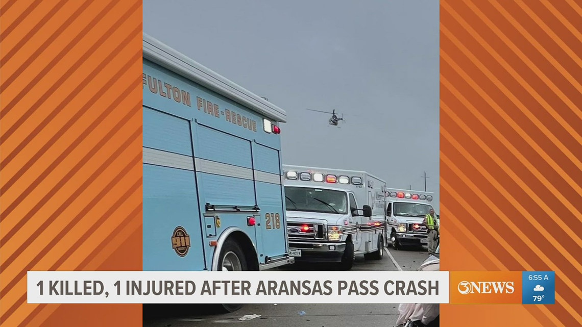 One woman dead following Wednesday crash in Aransas Pass | kiiitv.com