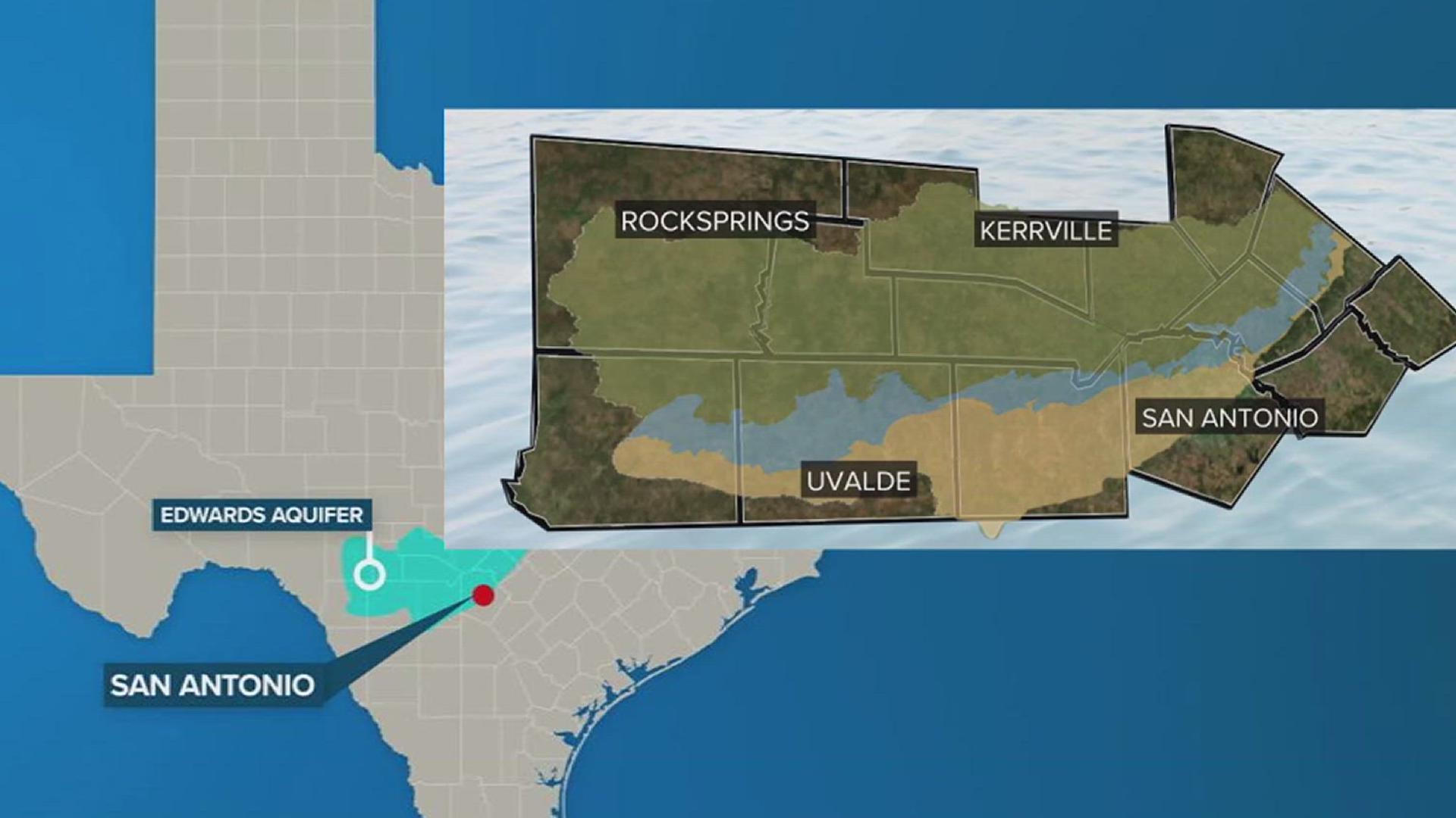 Experts do not expect the recent heavy rains in Texas to replenish ...