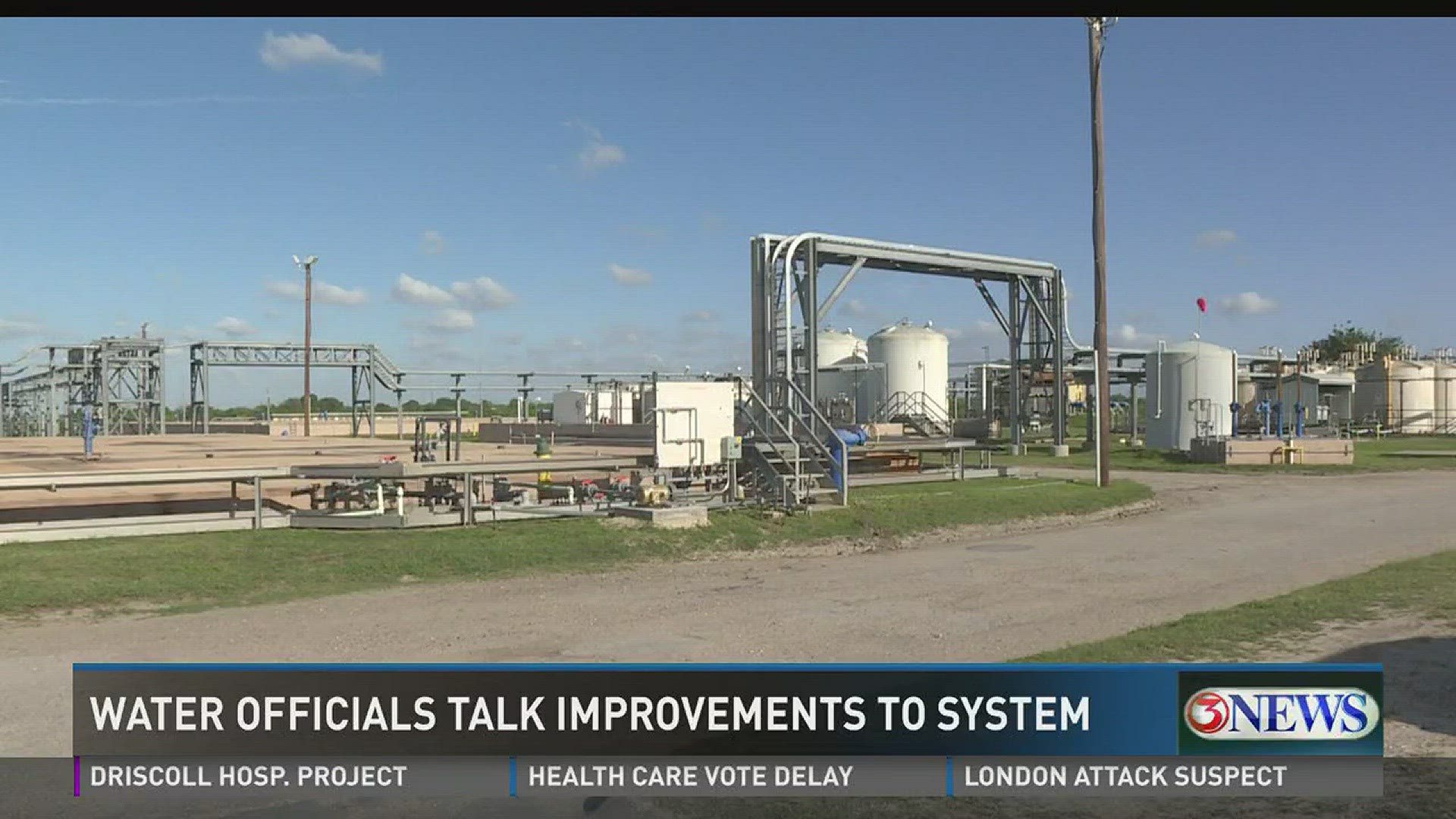 O.N. Stevens Water Treatment Plant officials talk improvements to water ...