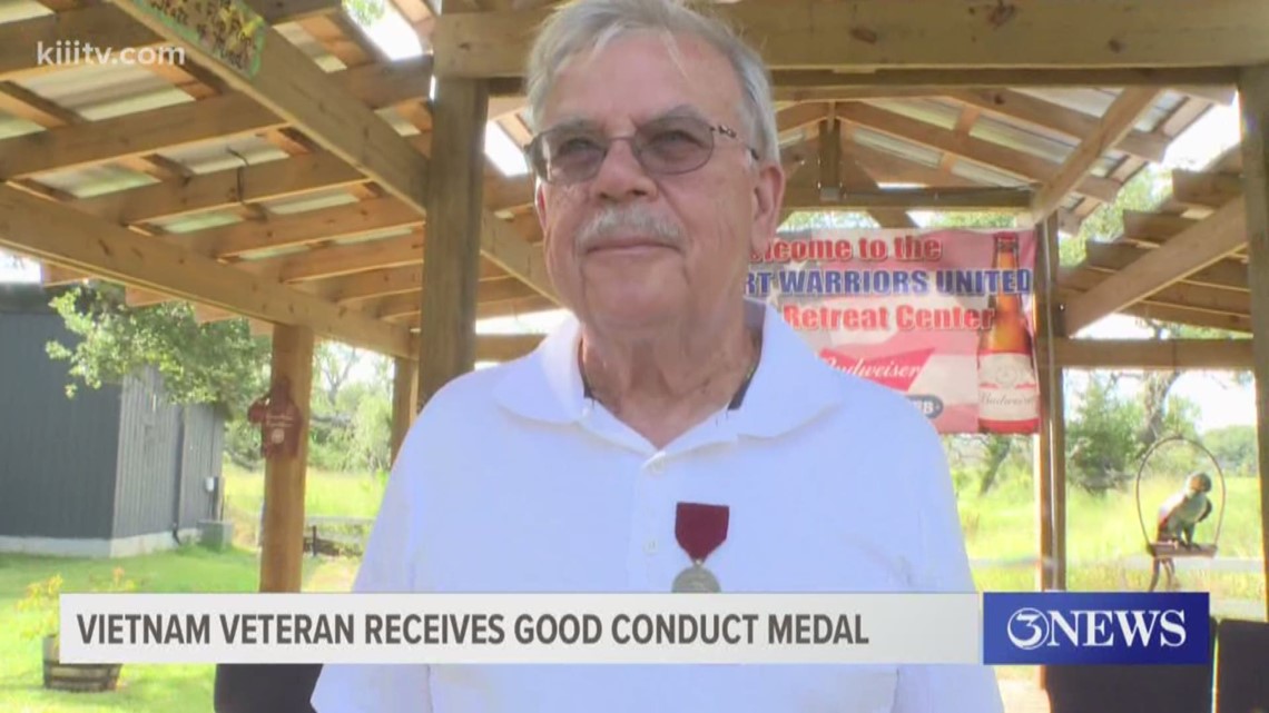 Vietnam Veteran receives Good Conduct Medal from Congressman Michael ...