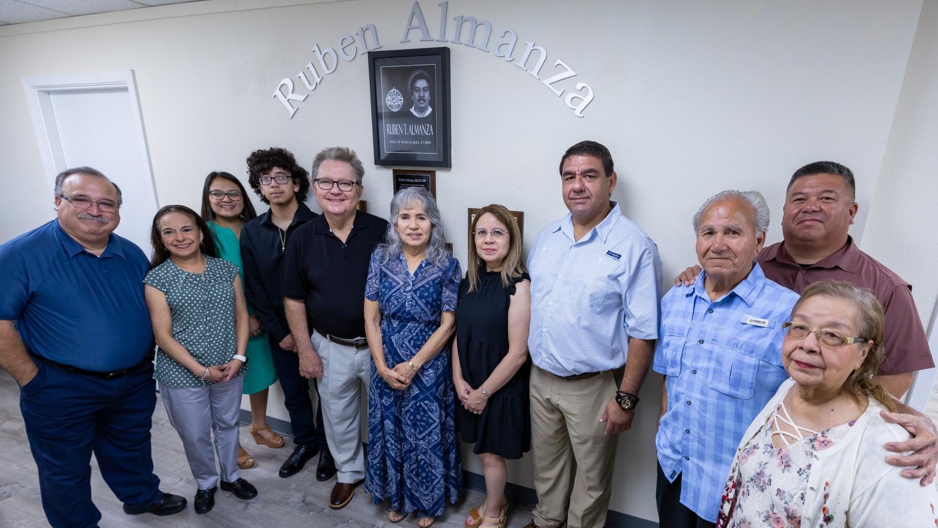 CCPD dedicate wall to fallen police officer killed in line of duty ...