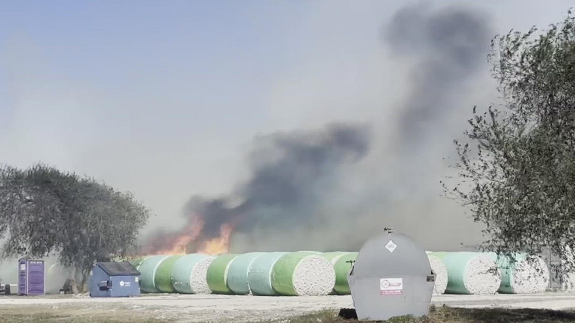 Mill fire in Gregory | kiiitv.com