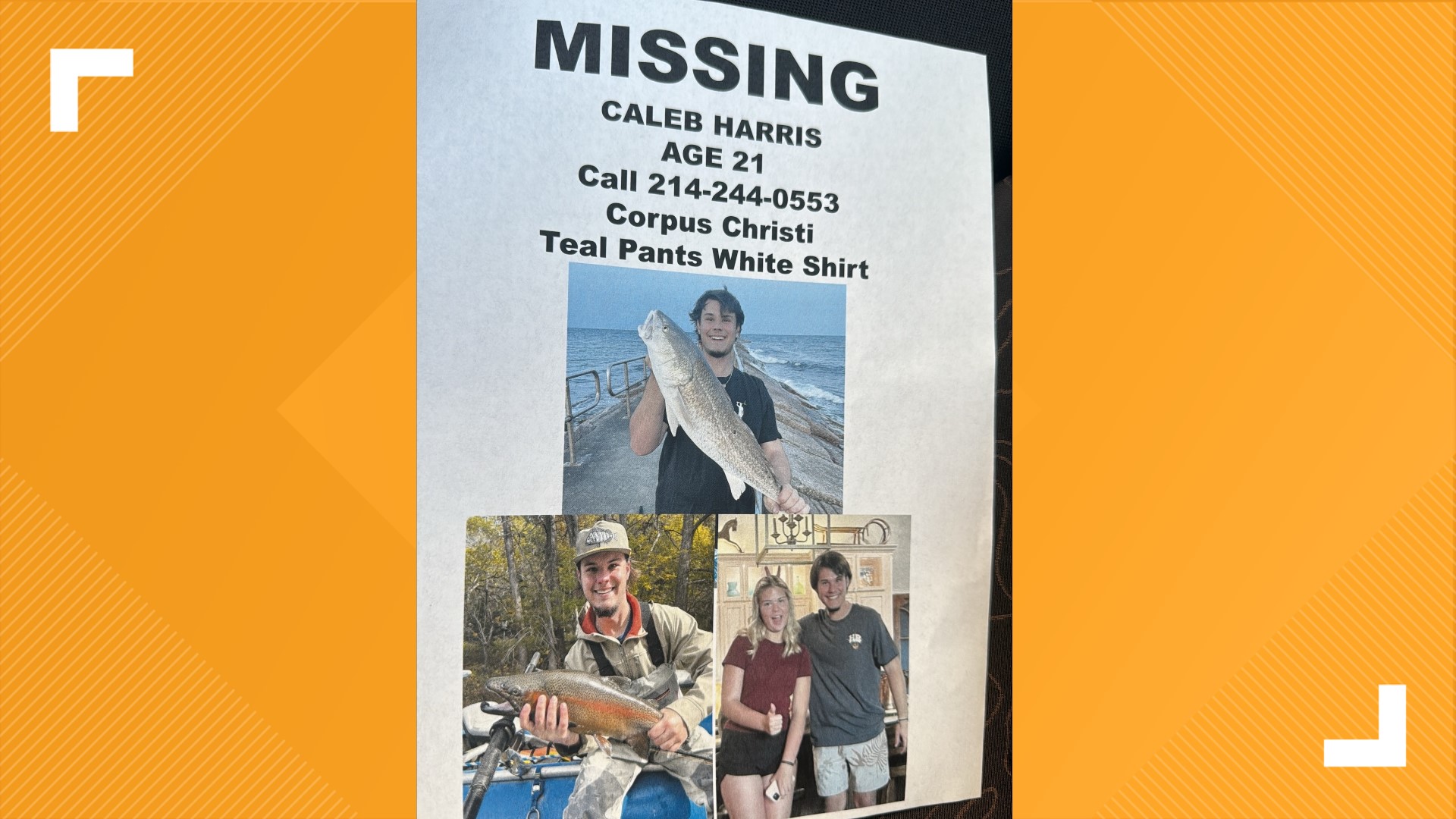 Texas A&M-CC student Caleb Harris reported missing | kiiitv.com