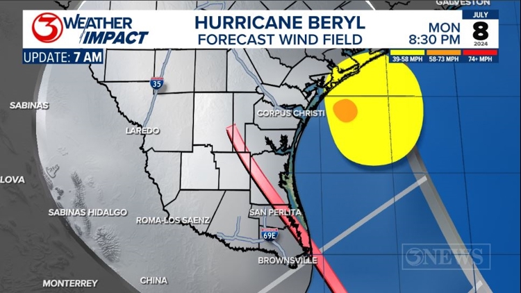 Hurricane Beryl's track uncertain as it eyes the Gulf of Mexico ...
