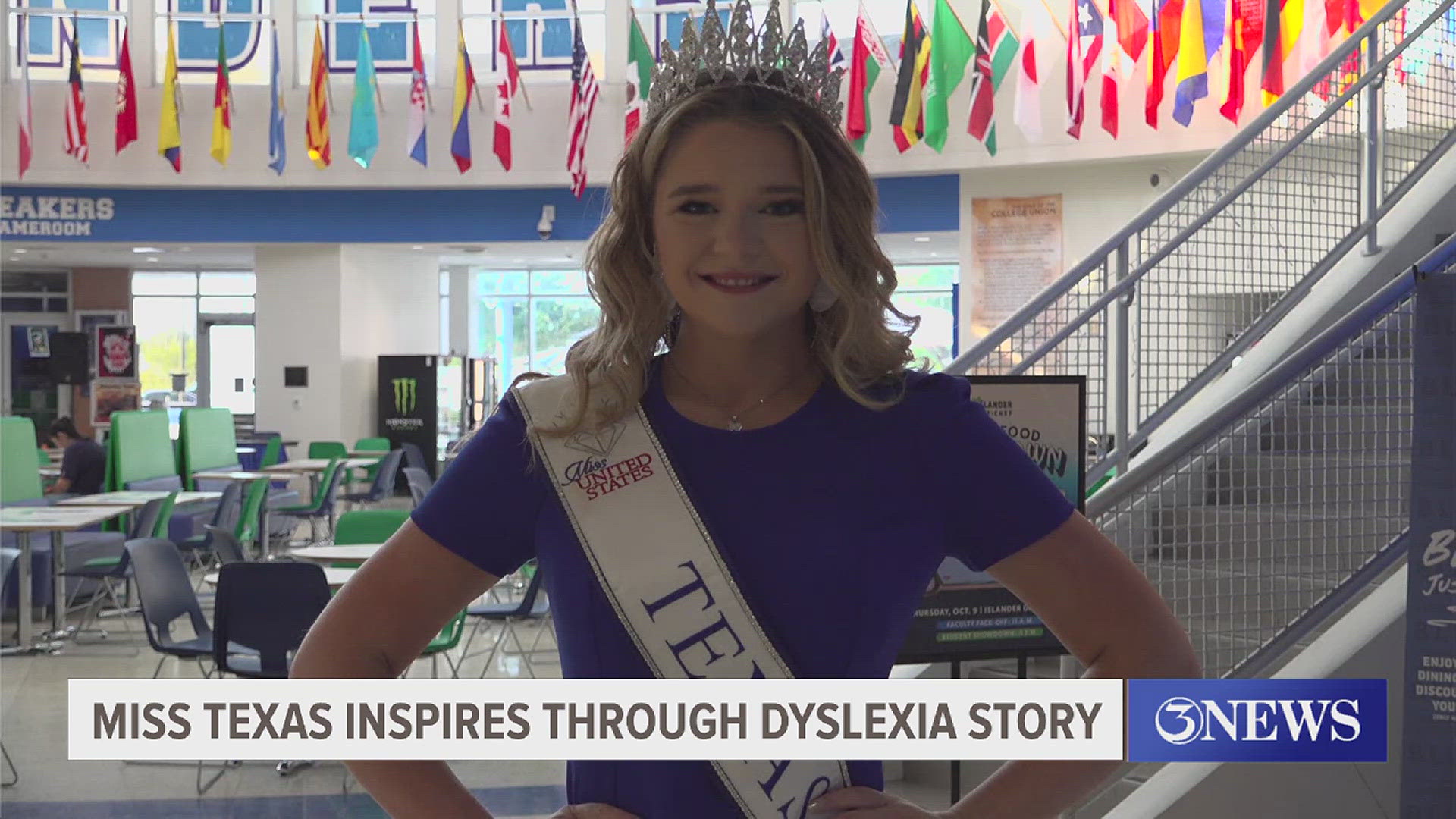 Miss Texas 2025 Madison Hickman Champions Dyslexia Awareness | kiiitv.com