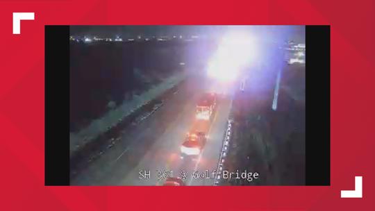 Major crash causes traffic backup on Highway 361 near Port Aransas ...