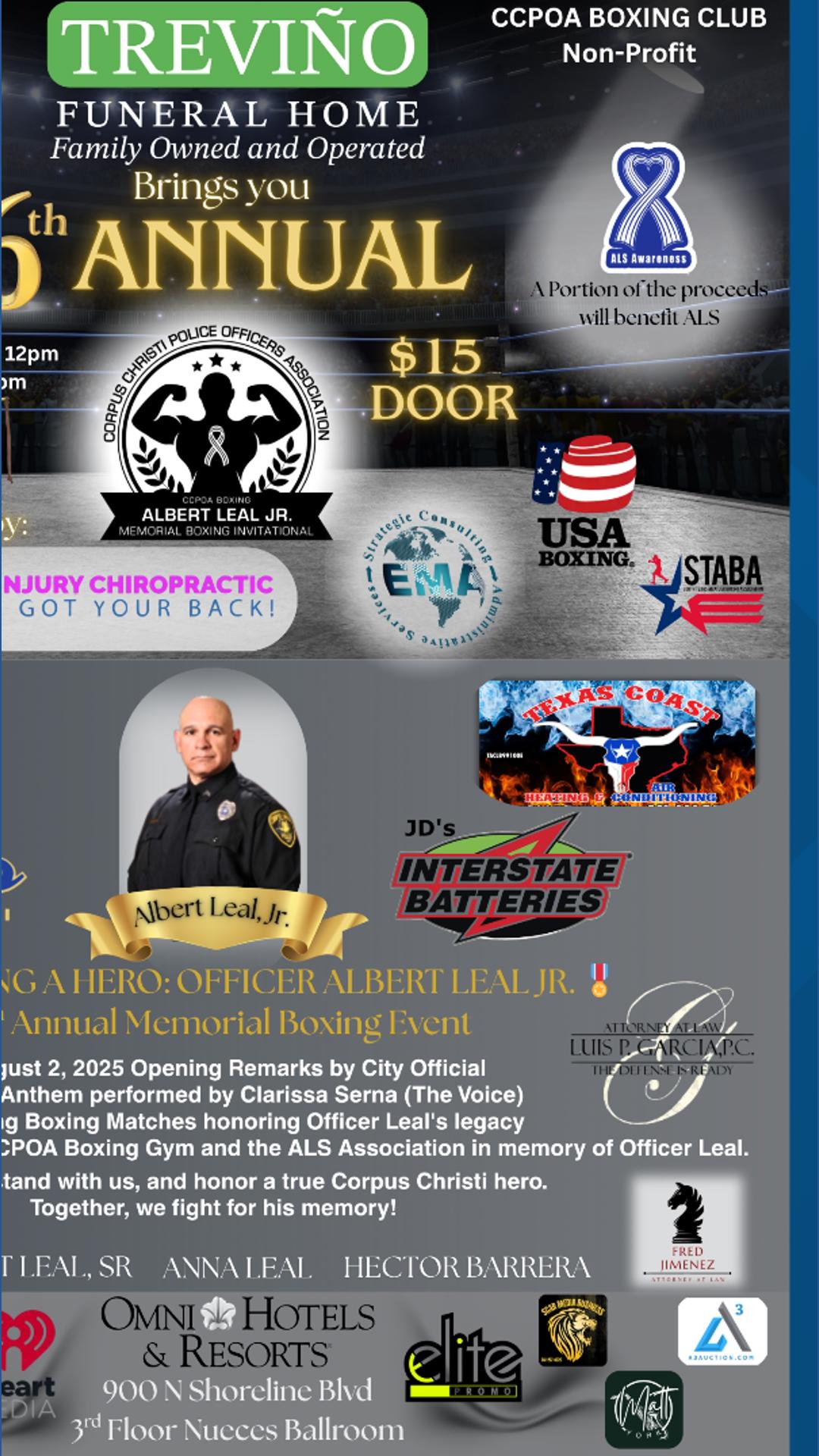 6th Annual Albert Leal Jr Memorial Boxing Event raises money for ALS ...