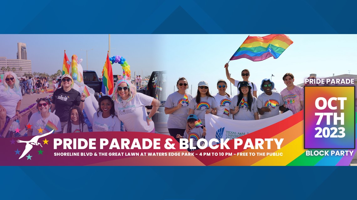 Corpus Christi Pride Parade & Block Party 2023 Oct. 7 | kiiitv.com