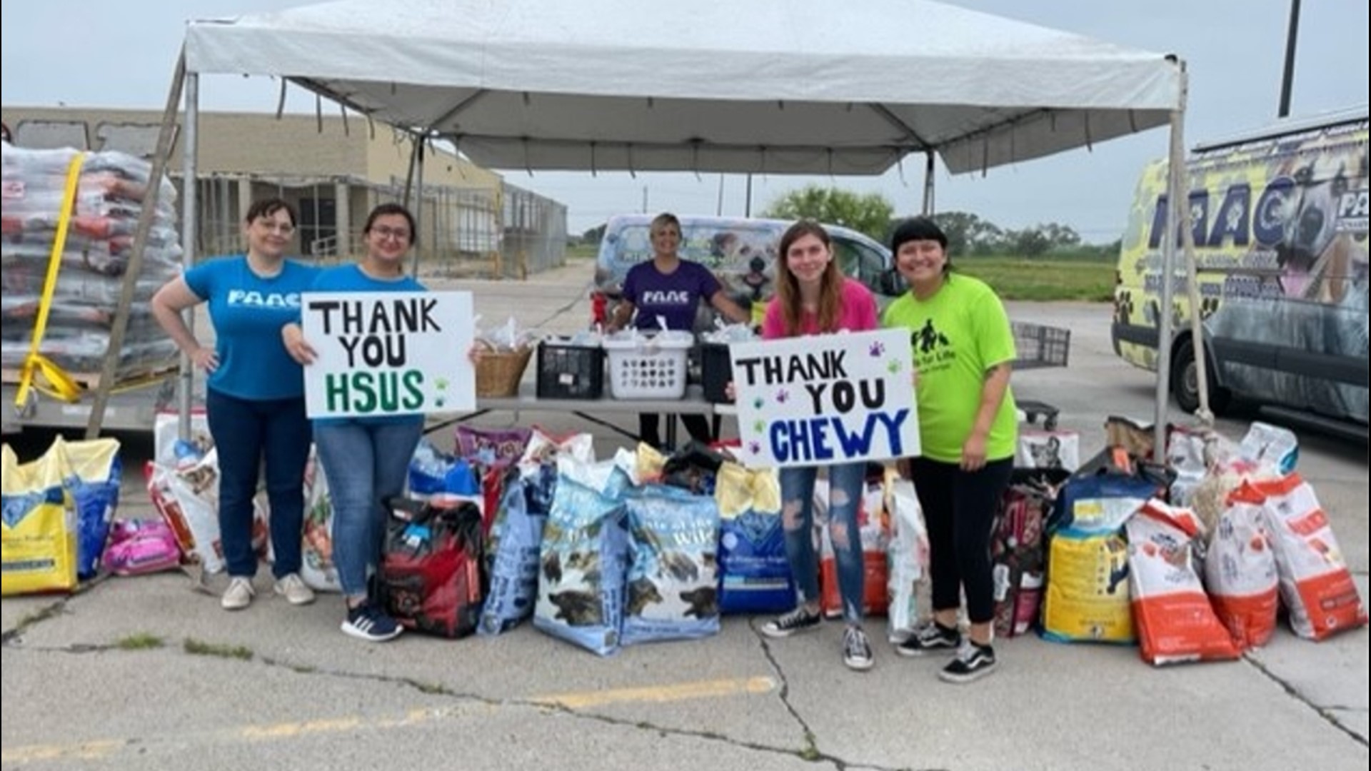 PAAC pet food giveaway Corpus Christi | kiiitv.com