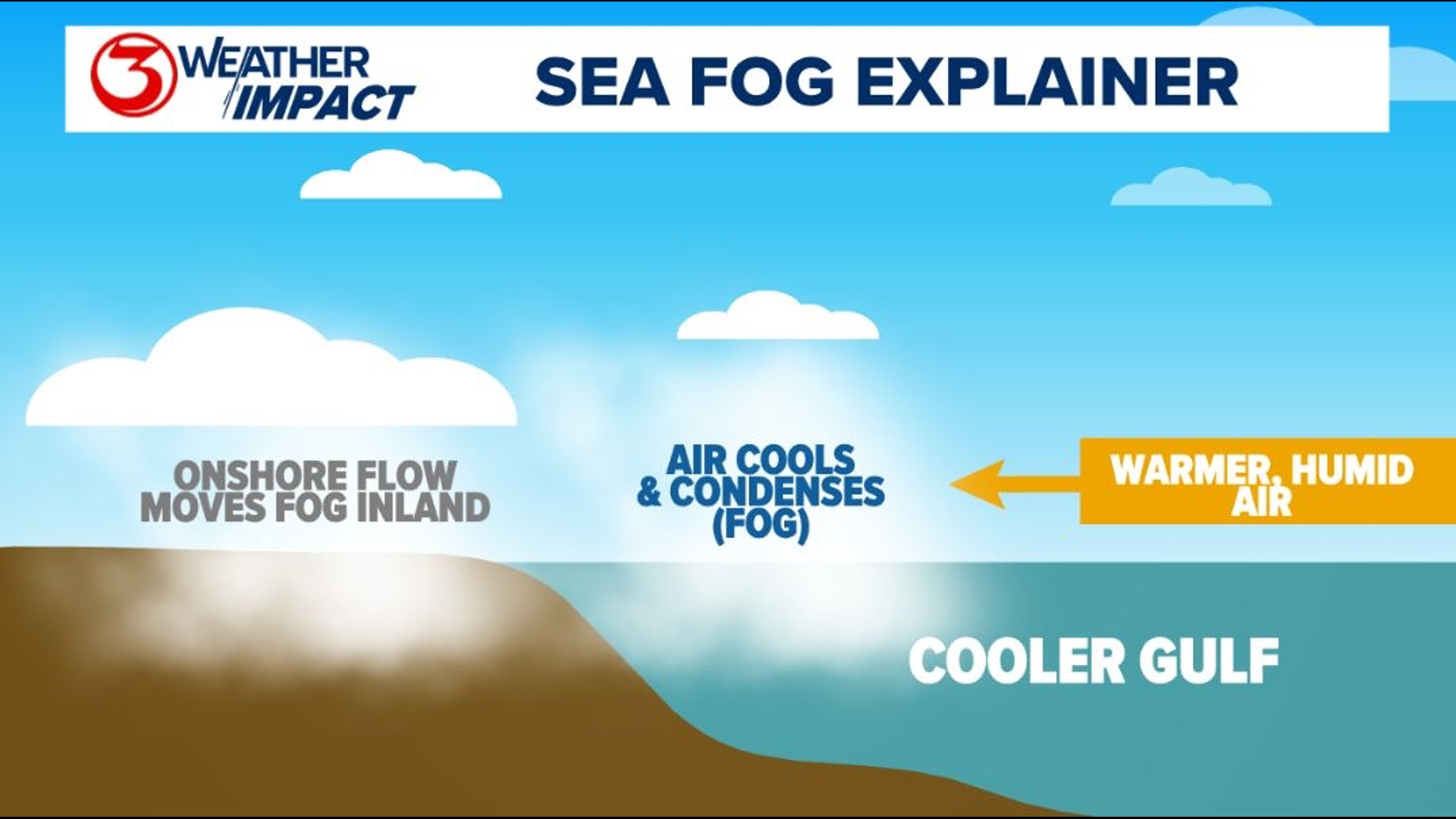 WEATHER IMPACT ALERT: Wednesday will include heavy fog | kiiitv.com