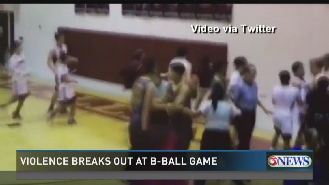Violence Breaks Out At Basketball Game | kiiitv.com