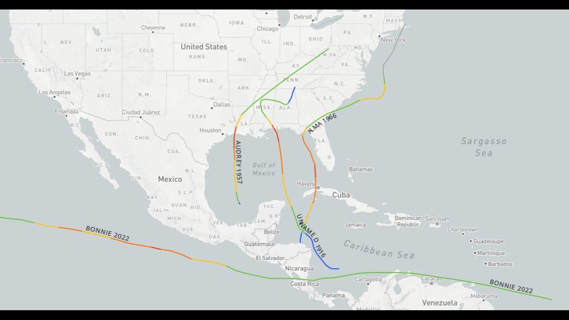 Hurricane Beryl: Projected path of the major hurricane with possible ...
