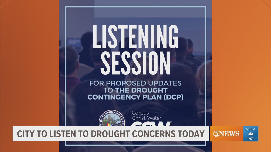 CC Water to host Listening Session on Drought Contingency Plan on ...
