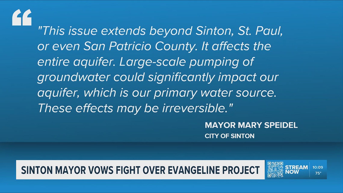 Sinton mayor: ‘We’re not giving up’ on groundwater project fight ...