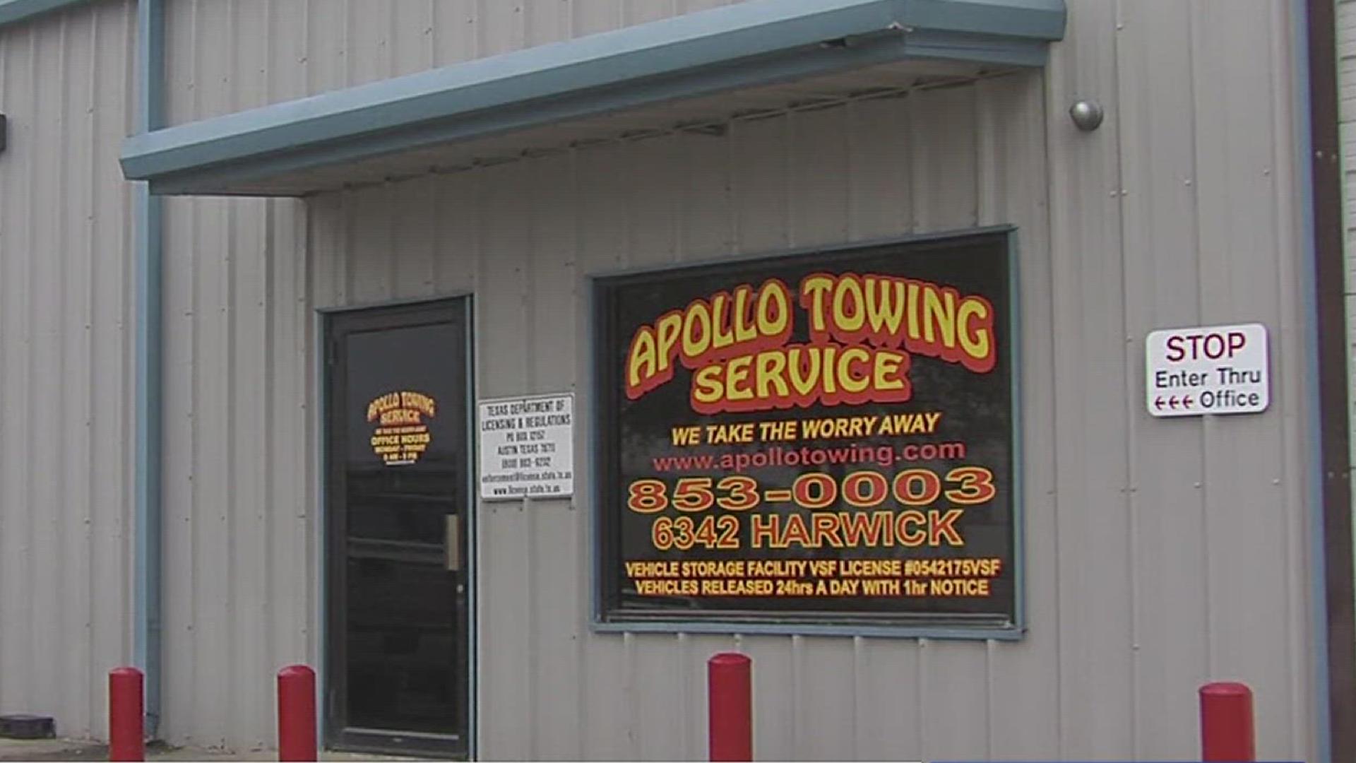 Apollo Towing Service offers free towing in effort to reduce drunk ...