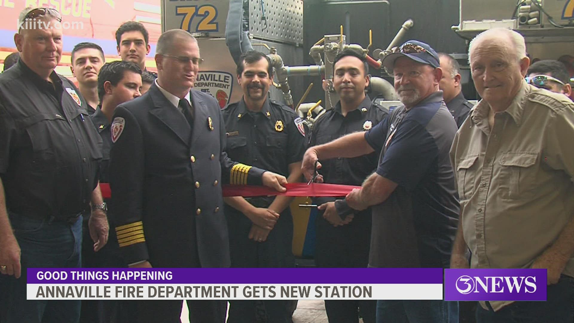 Annaville Fire Department celebrates opening of new station | kiiitv.com