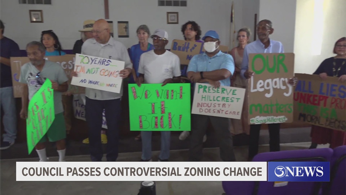 Corpus Christi City Council votes to industrialize areas near Hillcrest ...