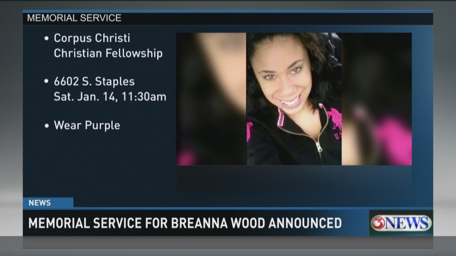 Memorial service for Breanna Wood | kiiitv.com