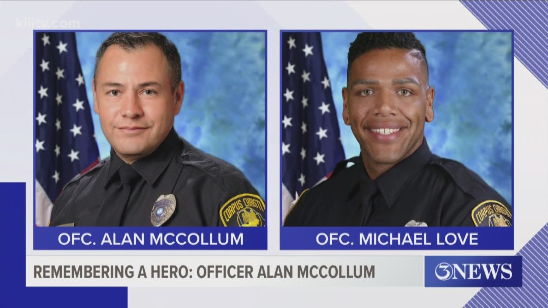 Remembering a Hero: Officer Alan McCollum | kiiitv.com