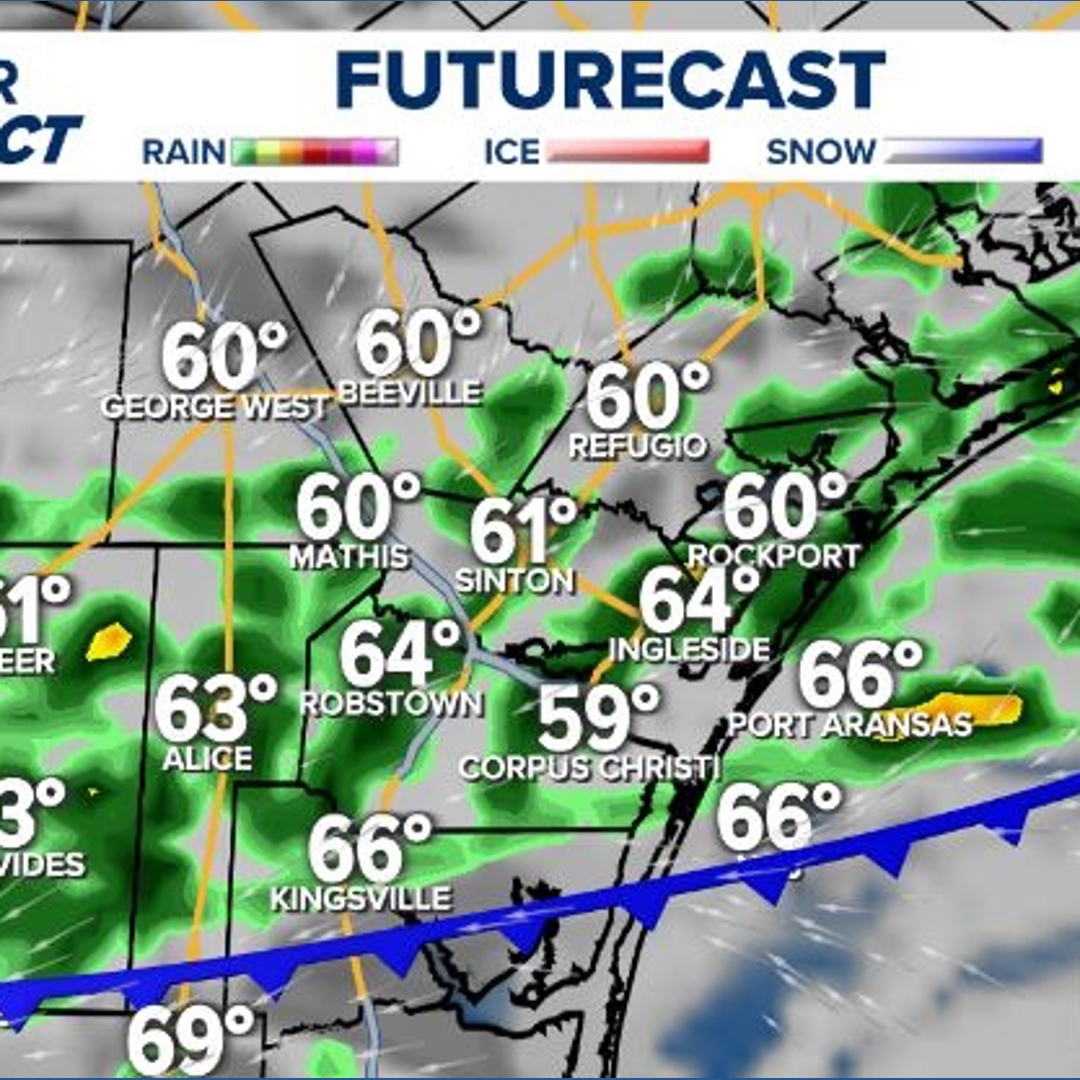 Weather Impact Alert: Expect strong winds behind the cold front ...