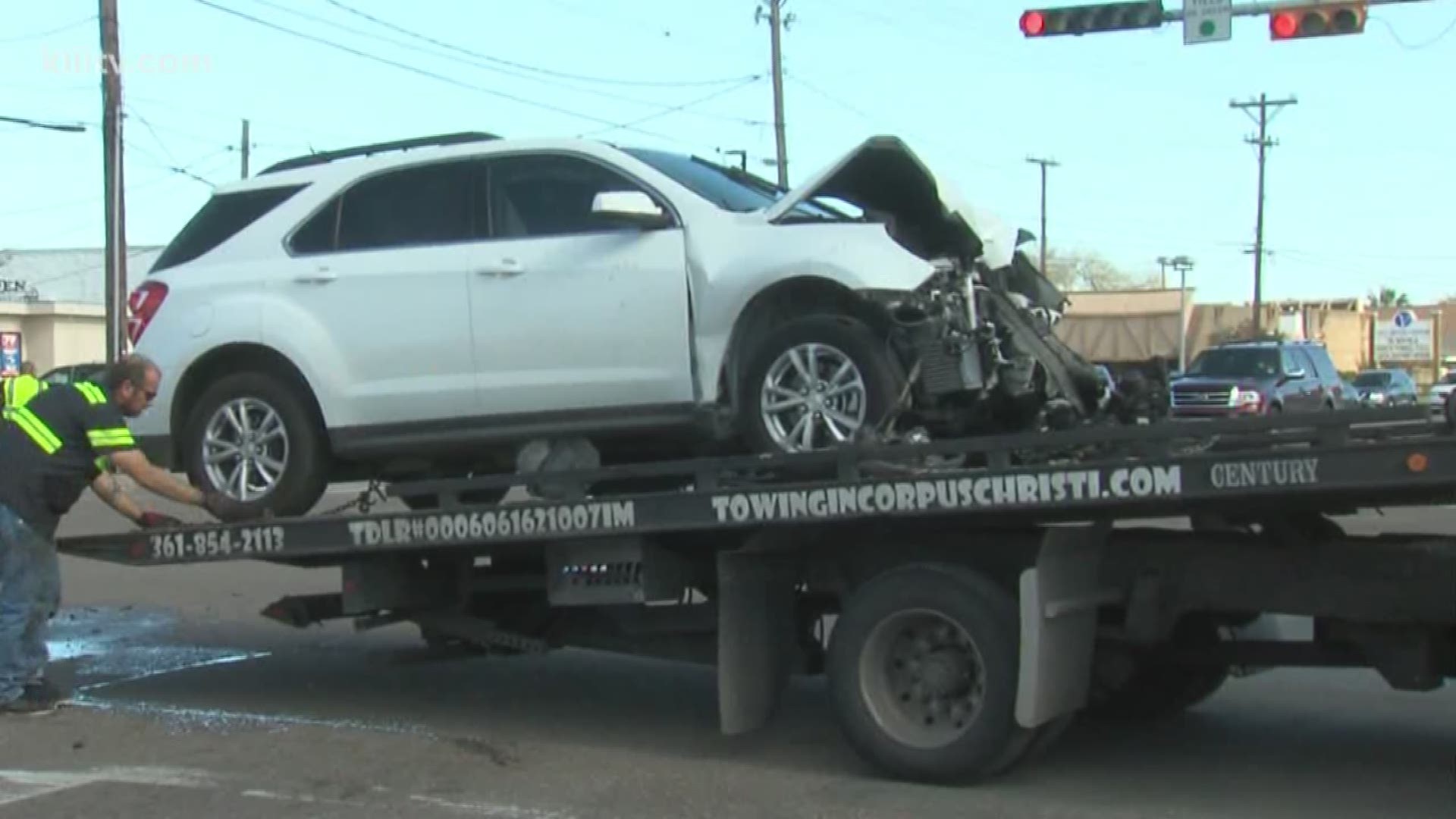 Bus involved accident on Corpus Christi's south side | kiiitv.com