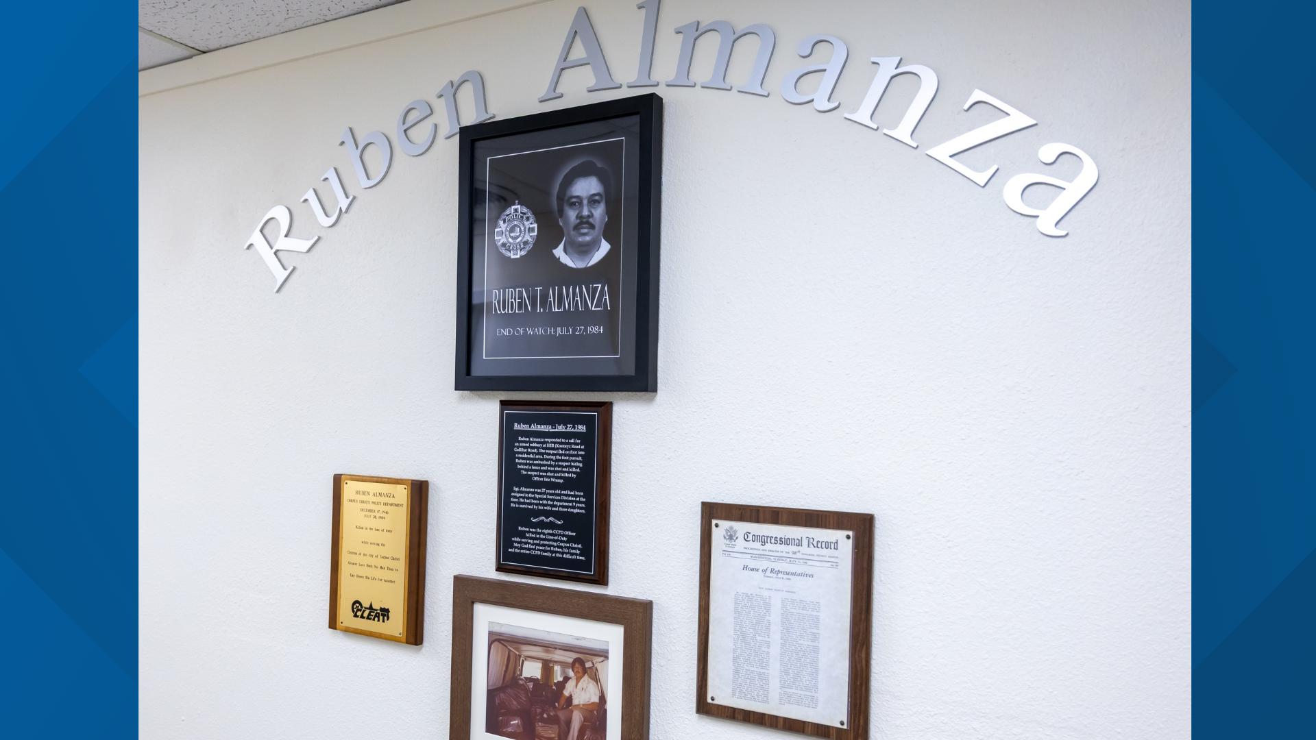 CCPD dedicate wall to fallen police officer killed in line of duty ...